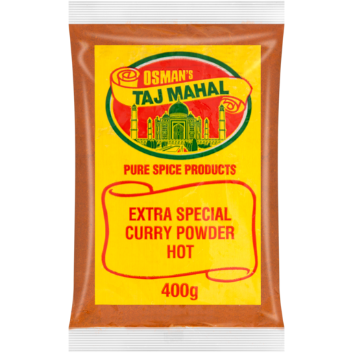 Osman's Taj Mahal Extra Special Hot Curry Powder 400g — AubergineFoods CA