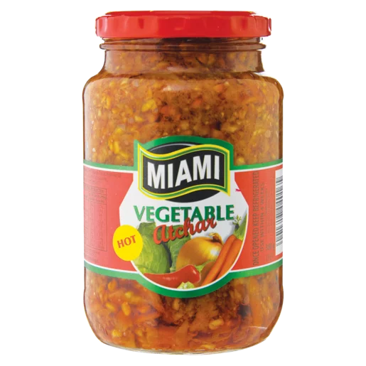 Miami Hot Vegetable Atchar 380g — AubergineFoods CA