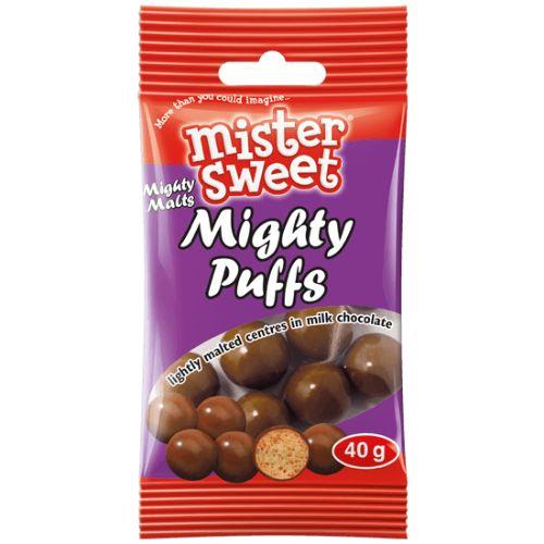 Mister Sweets Mighty Malts, 40g — AubergineFoods CA