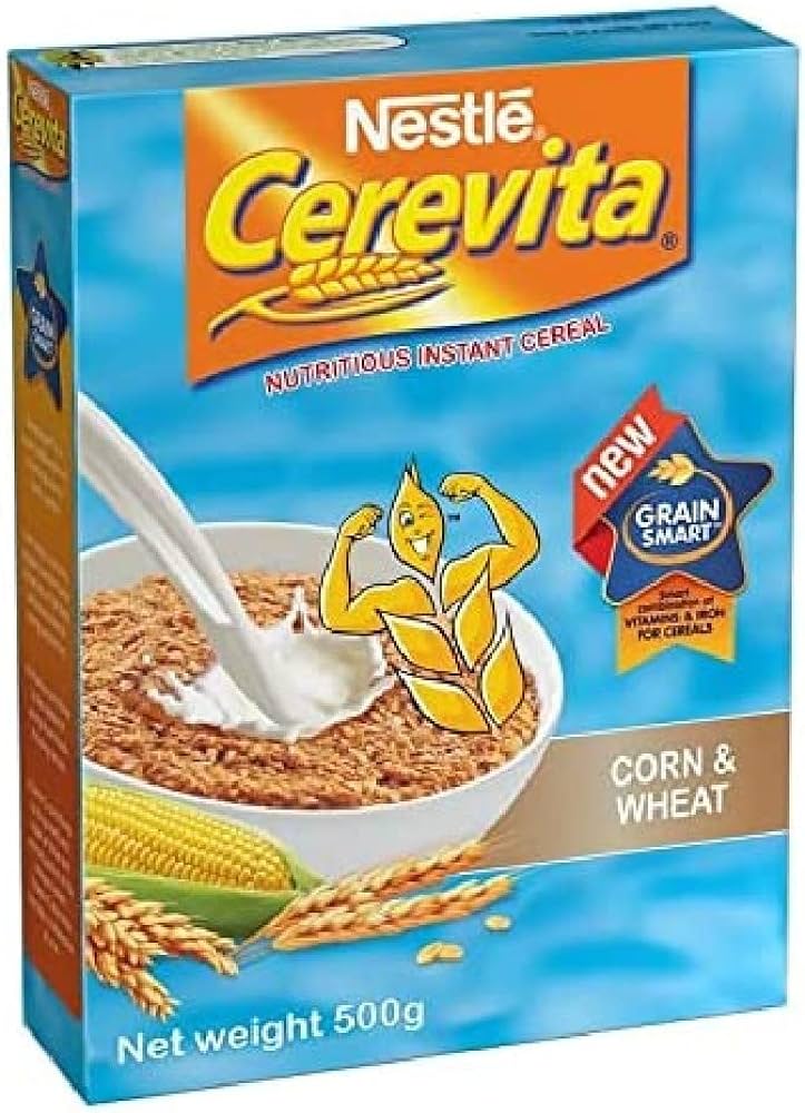 Nestle Cerevita Corn & Wheat 500g — AubergineFoods CA