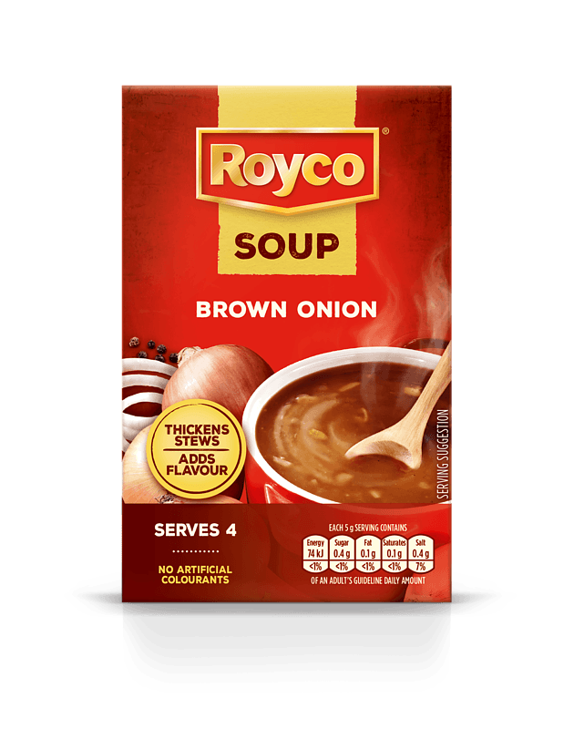 Royco Brown Onion Soup, 45g — AubergineFoods CA