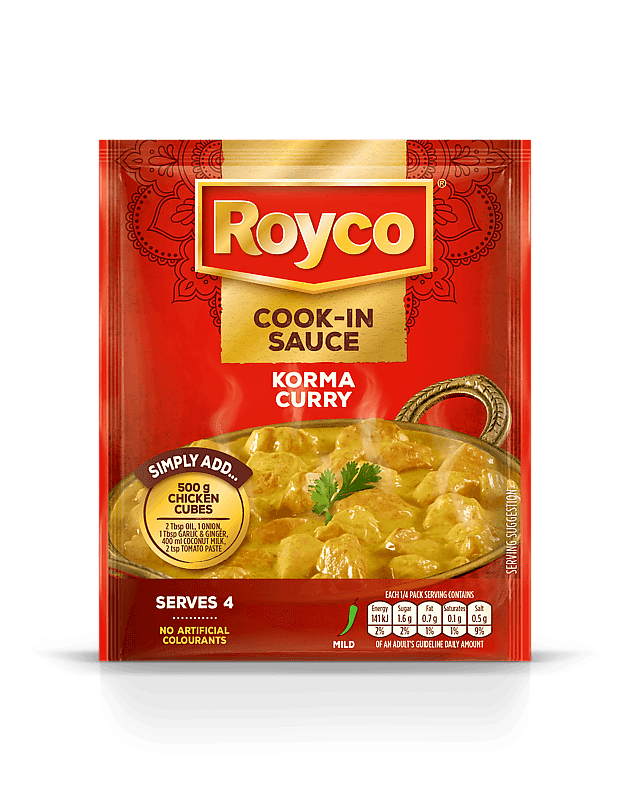 Royco Korma Curry Dry Cook-In Sauce, 41g — AubergineFoods CA