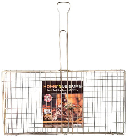 Home 'n Leisure Steel Braai Grid, 60cmX32cm — AubergineFoods CA