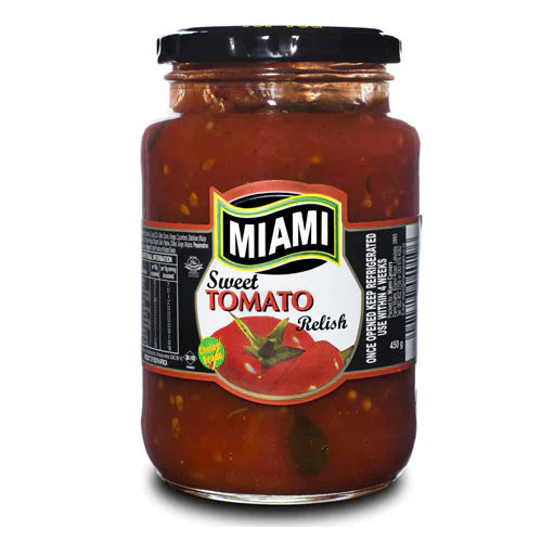 Miami Sweet Tomato Relish, 450g — AubergineFoods CA