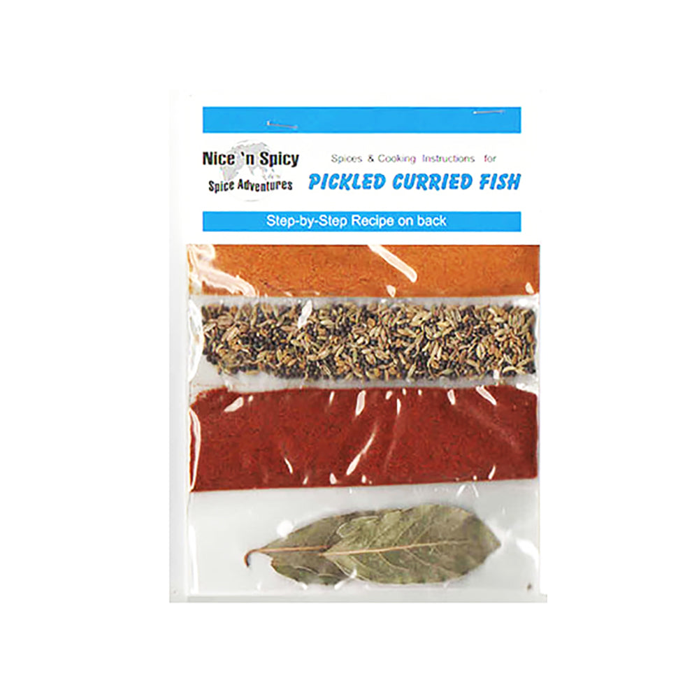 (Expired) Nice n' Spicy Pickled Curry Fish, 20g — AubergineFoods CA