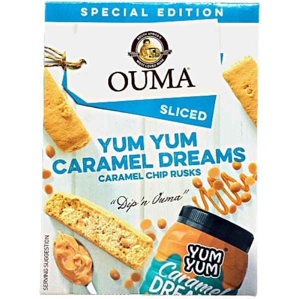 Ouma Rusk Yum Yum Caramel, 450g — AubergineFoods CA