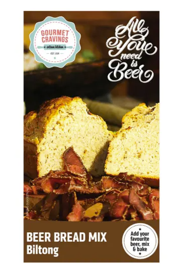 Gourmet Cravings Biltong Beer Bread Mix, 450g — AubergineFoods CA