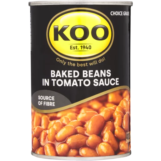 KOO Baked Beans in Tomato Sauce 400g — AubergineFoods CA