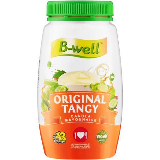 B-well Original Tangy Canola Mayonnaise 750g — AubergineFoods CA